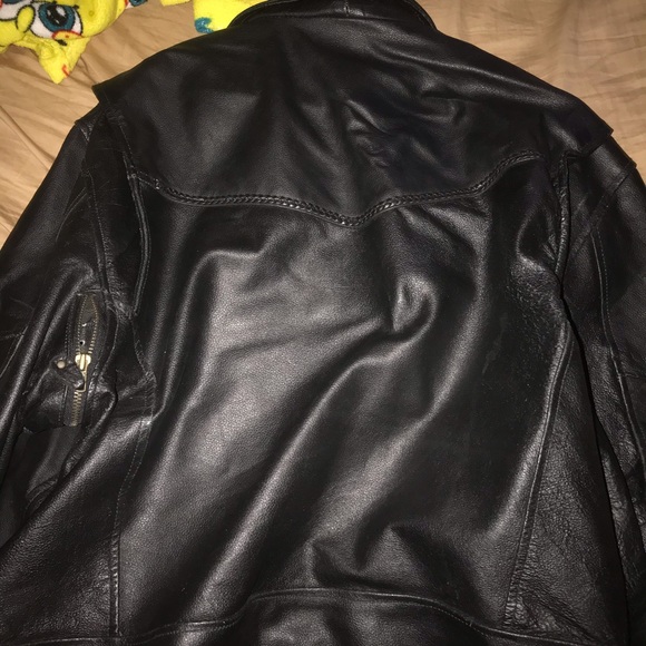 Jackets & Coats | Authentic Leather Jacket Very Heavy | Poshmark